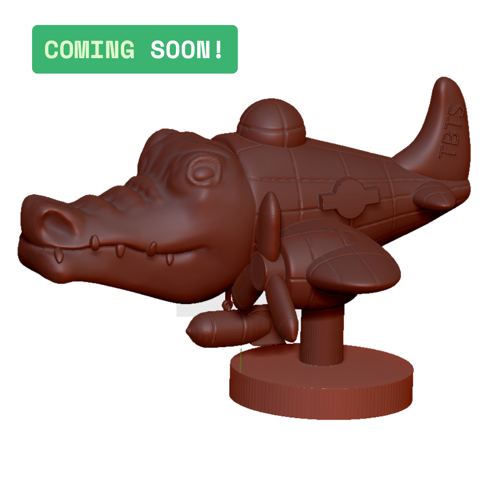 Bombardino Crocodilo Toy – Viral Italian Brainrot Meme Collectible ...